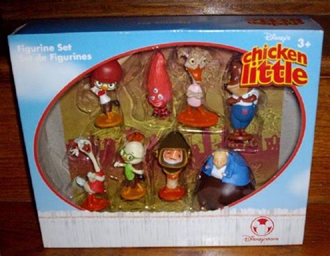 Chicken Little Disney Store Figurine Playset 1821345326