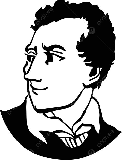 Lord Byron Gordon Lino Cut English Vector Gordon Lino Cut English Png And Vector With
