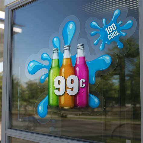 Window Clings Static Stickers Rush