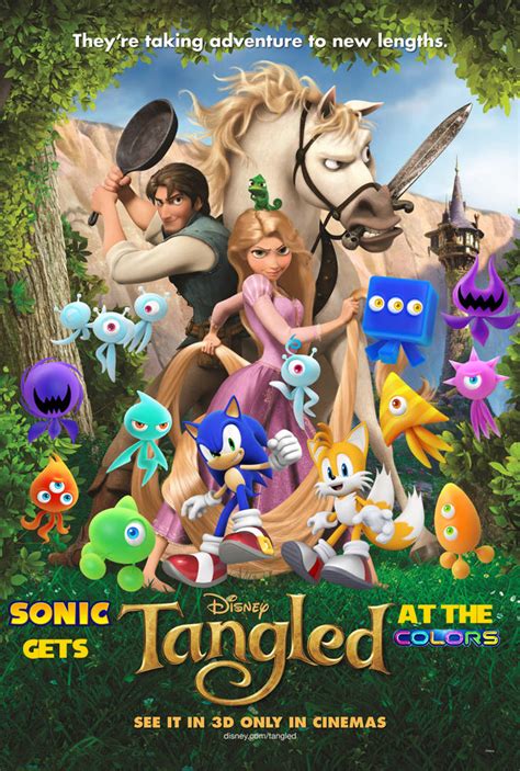 Sonic Gets Tangled At The Colors By Bvge On Deviantart