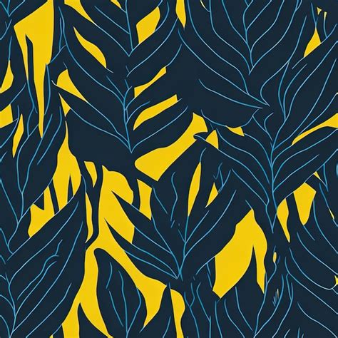 Premium Vector Flat Design Tropical Foliage Bold And Artistic Leaf