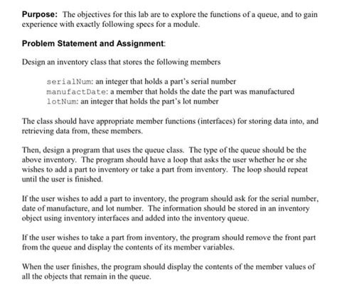 Solved Purpose The Objectives For This Lab Are To Explore Chegg Com