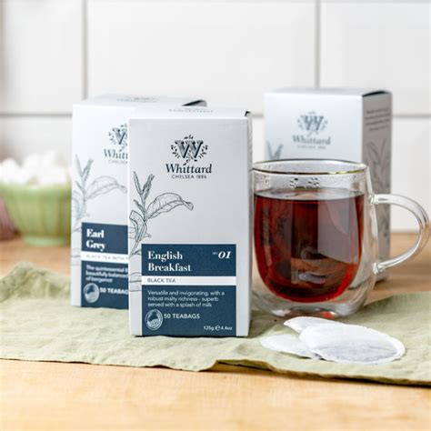 Whittard Of Chelsea English Breakfast Tea 50 Tea Bags 125g Le