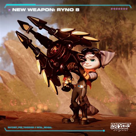 Ratchet And Clank Rift Apart Insomniac Ci Mostra Rivet Armata Del