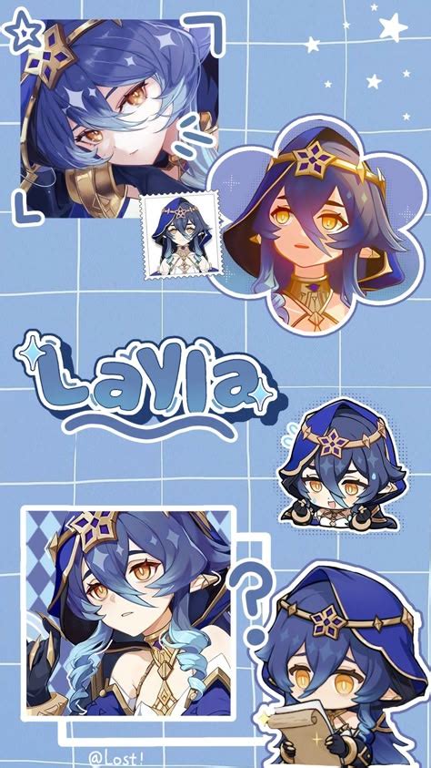 Genshin Impact Wallpaper Layla