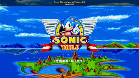 Sonic Mania Menu Theme R9 Mod For Sonic World Sw Mods