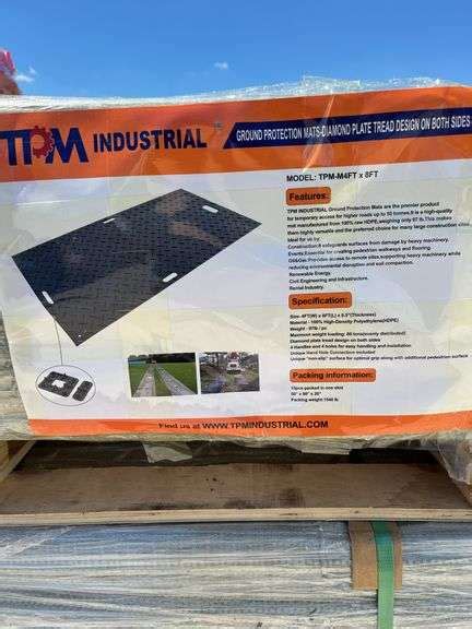 Tpm Ground Protection Mats 15 Langham Auctioneers