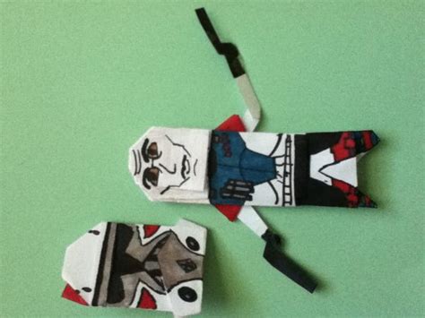 Kirigami Arc Trooper And Kirigami Clone Commander Origami Yoda