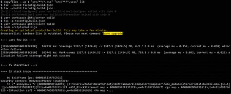 Yarn Upgrade Failed On Botbuilder Expression Parser4511 · Issue 1590 · Microsoft