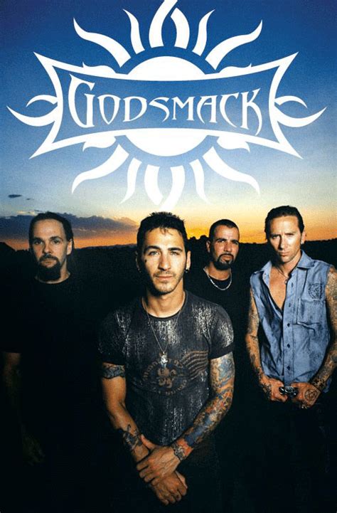 Godsmack Legendary Rock Band Pose For A Photo Godsmack Art Godsmack