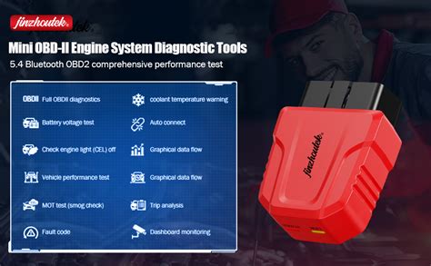 Obd2 Scanner Bluetooth Code Reader：5 4 Obd Car Diagnostic Tool For All Systems Car Diagnostic