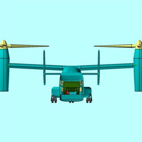3d File V 22 Osprey Solid Assembly Plane 🛩️ ・3d Printer Design To