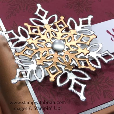 Snowfall Thinlits Dies A Great T Idea Stamp With Brian