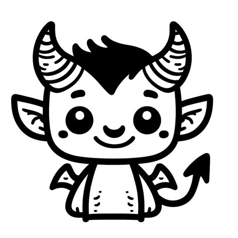 Demon Coloring Pages Coloringlib
