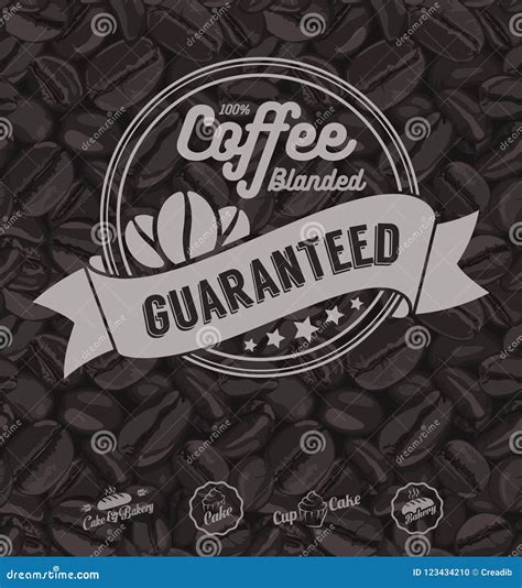 Set Of Coffee Labels Badges And Logos For Design Cartoon Vector