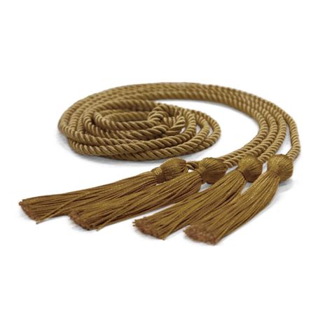 Double Graduation Honor Cord Copper