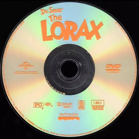 The Lorax Dvd Disc By Amymoohey On Deviantart