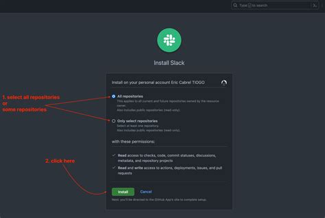 Set Up The Github Integration For Slack