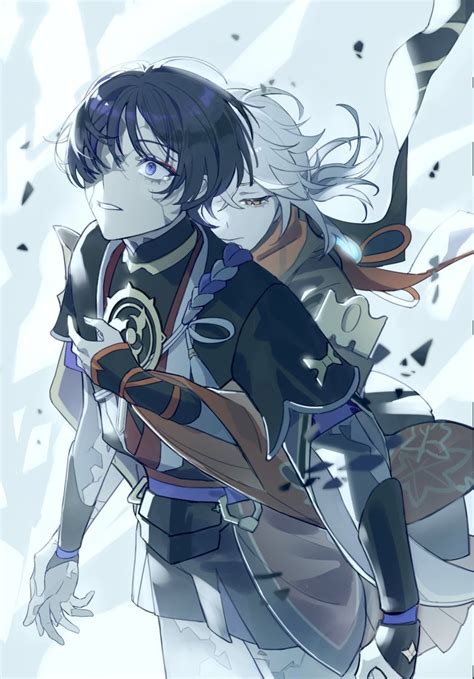 Xfssssssss Kaedehara Kazuha Scaramouche Genshin Impact Genshin