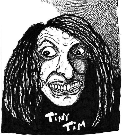 Tiny Tim Portrait By Hippiespeedball1048 On Deviantart