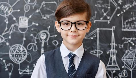 Premium Photo Portrait Of High School Student In Classroom
