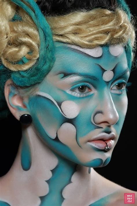 Pin By Sarooonakwt On Fantasy Makeup Makeup Art Body Art Painting Body Painting