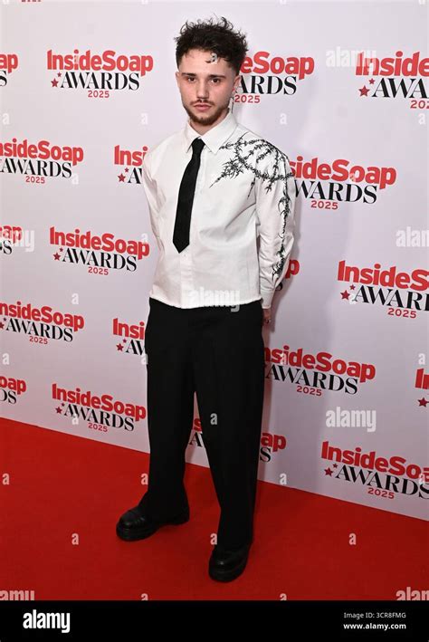 London Uk 29 Sept 2025 Zak Sutcliffe Attends The Inside Soap Awards