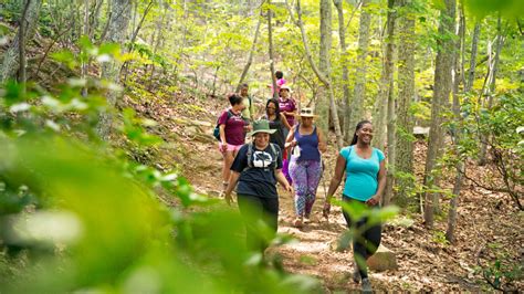 Black Women Hiking Outside