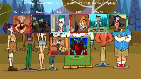 Total Drama Island 2023 Skunk Butt My Style By Nicolefrancesca On