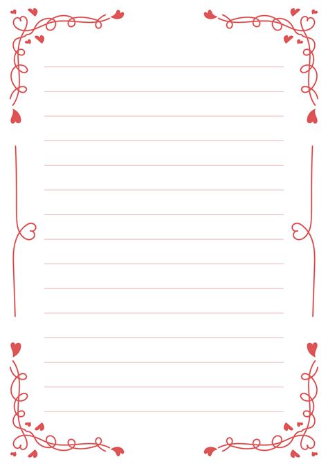 Cute Letter Templates