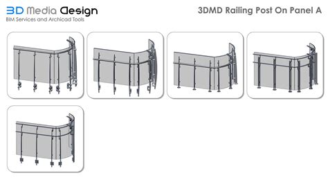 3dmd 난간 라이브러리 V46 3d 모델 80 Unknown Free3d