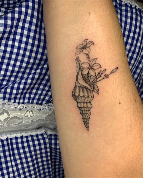 Seashell Tattoo Designs
