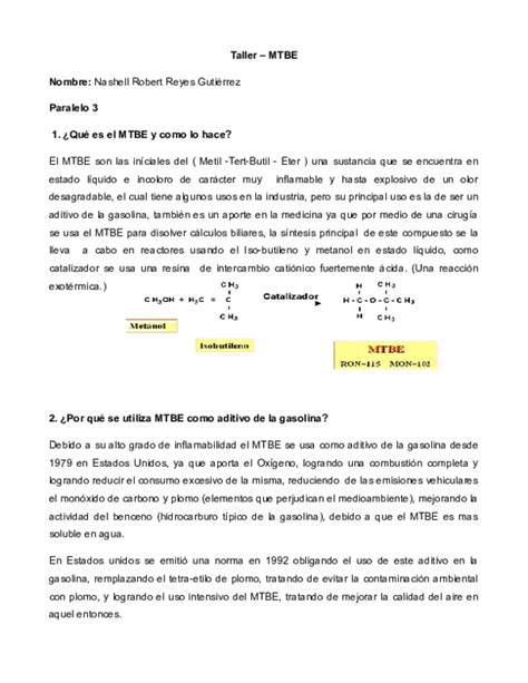 Doc Metil Tert Butil Eter