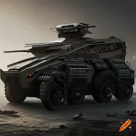 Futuristic Military Truck