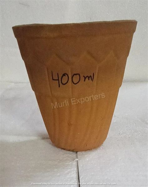 Earthenware Earthen Lassi Kullad Capacity 400 Ml At Rs 55piece In