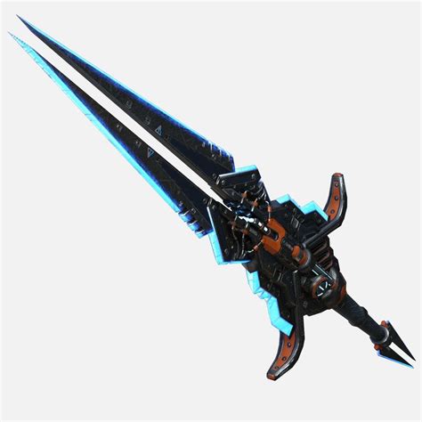 Gunblade 3d Model By Mccarthy3d