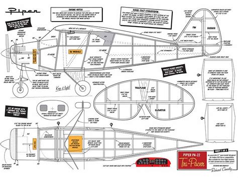 Piper Tri Pacer Flight Scale