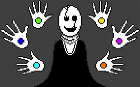 Gaster Hand Pixel Art Thanks You All Soo Much For Watching
