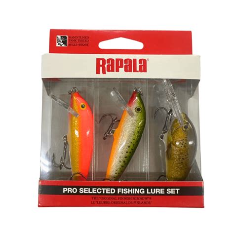 Kit SeÑuelos Rapala Cd07 Cd05 Multisport Pescaza