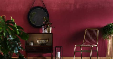 5 Elegant Wine Colour Wall Ideas And Combinations For Home