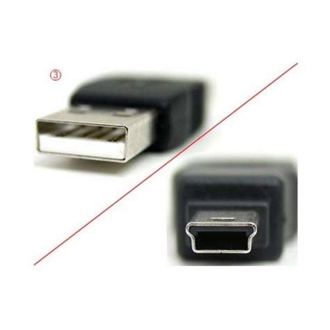 Usb 2 0 A Male To Mini Usb 5 Pin Male Connector Ad Grandado