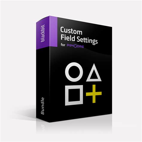 pimcore custom field settings