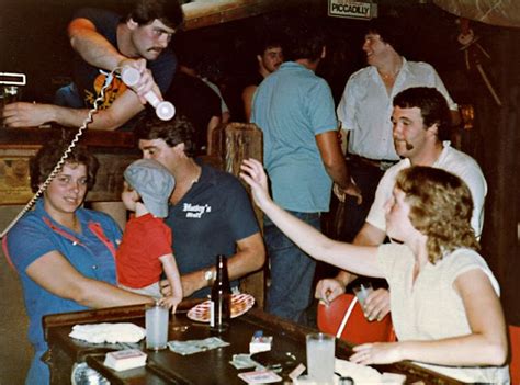 Fascinating Photos Show What A Bar Party Looked Like In The 1980s