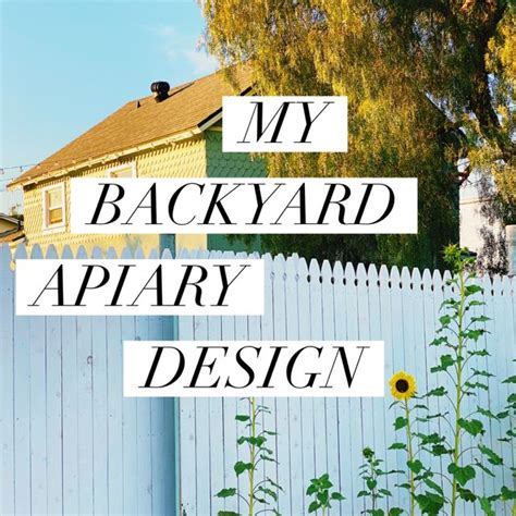 How To Set Up Your Backyard Beehive Beehive Landscaping Apiary Set