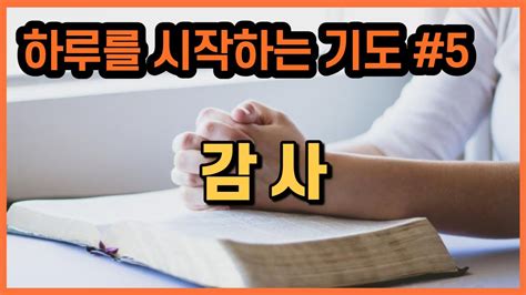 하루를 시작하는 기도 감사 매일기도 아침기도 따라하기 Feat 지저스콜링 Youtube