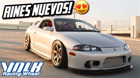 Rines Volk Te37 Para El Mitsubishi Eclipse Gsx Youtube