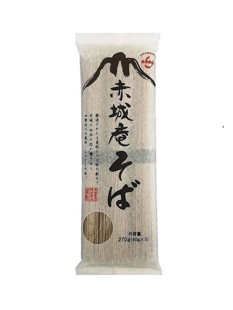 Akagi Shokuhin Jyoshu Akagi Soba 270g Village Grocer Tamarind Square