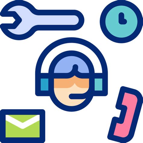 Virtual Assistant Basic Accent Lineal Color Icon