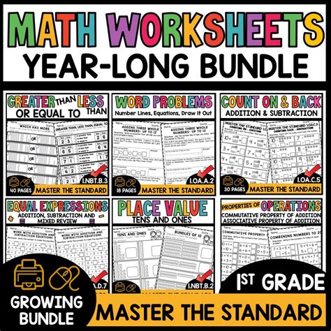 1st Grade Math Standards Common Core We Are Better Together