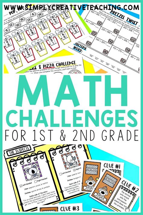 Second Grade Math Challenges